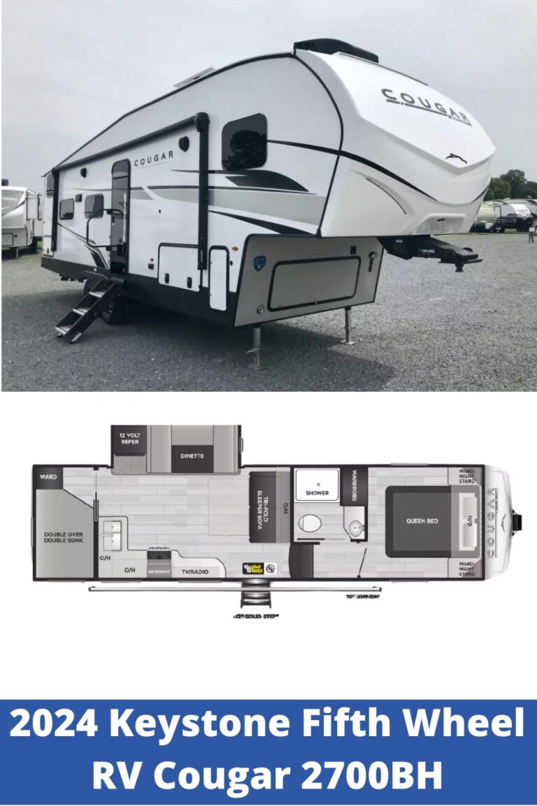New 2024 Keystone Fifth Wheel RV Cougar 2700BH (Floor Plan) - RVJunket