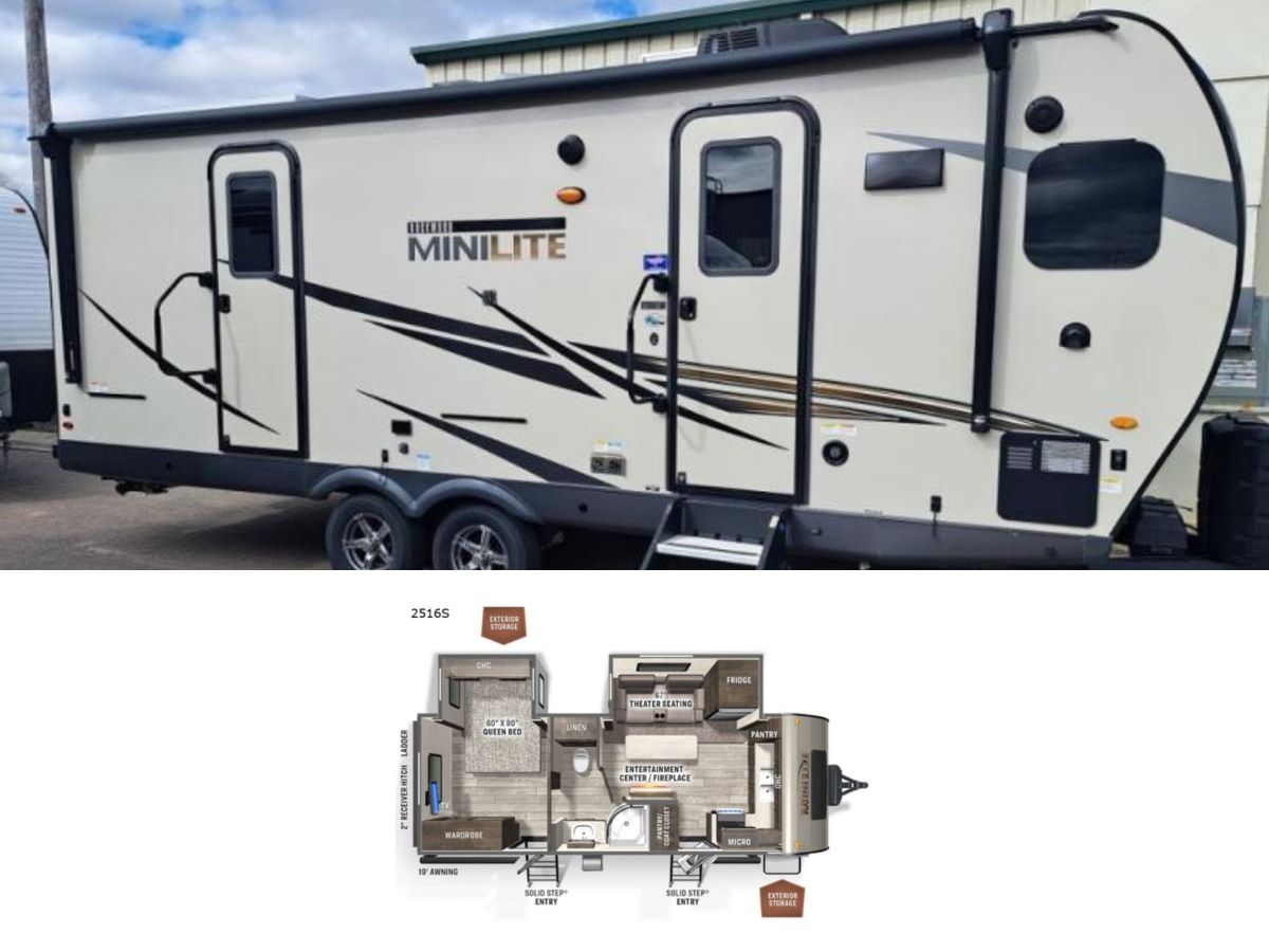 Rockwood 2516s Exterior Length