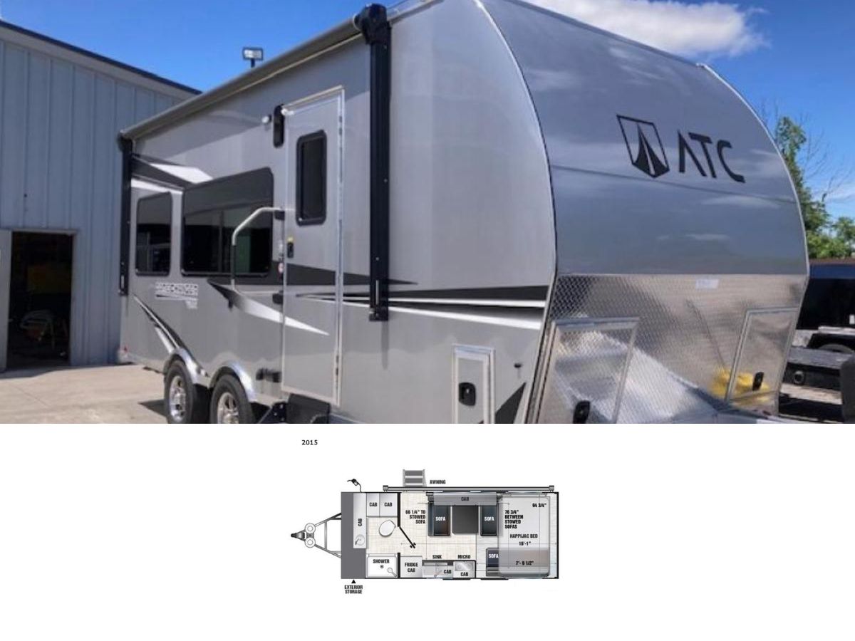 New 2022 ATC TRAILERS Game Changer 2015 Travel Trailer Toy Hauler RV ...