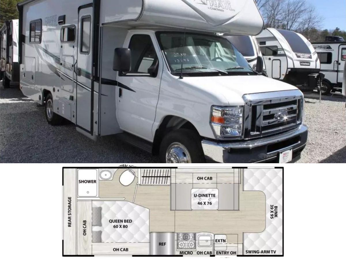 New 2024 Coachmen Class C RV Cross Trail (Floor Plan) - RVJunket