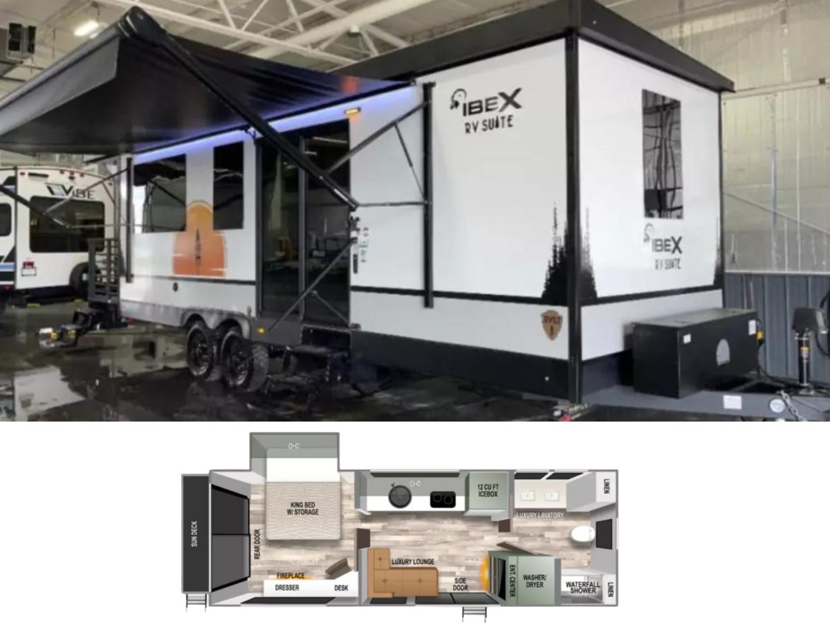 New 2024 Forest River RV Travel Trailer RV IBEX RV Suite RVS2 (Floor ...